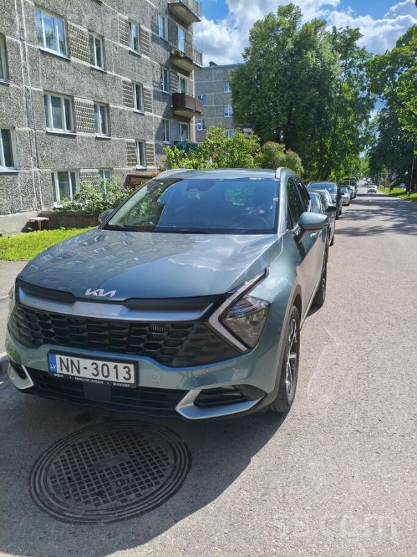 Zils Kia Sportage 2023 Daugavpils, ar dzinēja tilpumu 1.60 L un nobraukumu 30 tūkst. km par 24000 €, foto 2 vietnē AUTOMOTO.COM.LV