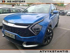 Blue Kia Sportage 2023 in Vilnius, with an engine capacity of 1.60 L and mileage of 105 thousand km for 26000 €, photo  on AUTOMOTO.COM.LV