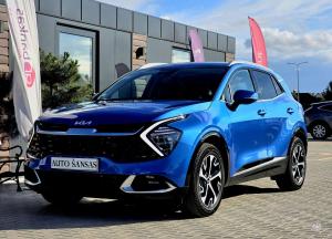 Zils Kia Sportage 2023 Tauragė, ar dzinēja tilpumu 1.60 L un nobraukumu 150 tūkst. km par 20500 €, foto  vietnē AUTOMOTO.COM.LV