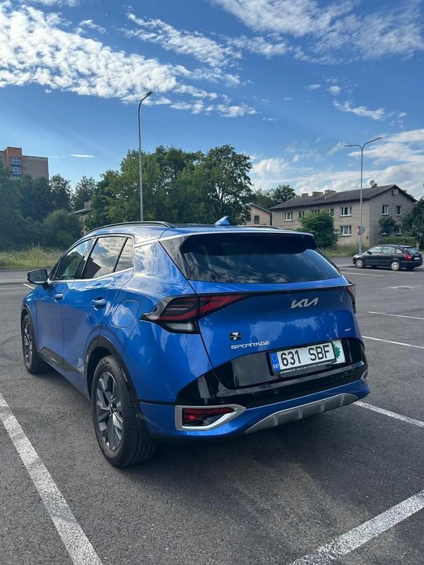 Blue Kia Sportage 2024 in Narva, with an engine capacity of 0.00 L and mileage of 90 thousand km for 28000 €, photo 5 on AUTOMOTO.COM.LV