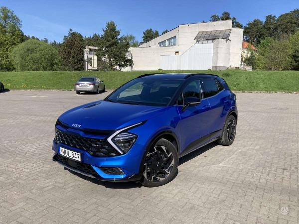 Blue Kia Sportage 2024 in Vilnius, with an engine capacity of 1.60 L and mileage of 27 thousand km for 29700 €, photo 7 on AUTOMOTO.COM.LV