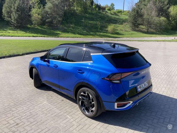 Blue Kia Sportage 2024 in Vilnius, with an engine capacity of 1.60 L and mileage of 27 thousand km for 29700 €, photo 10 on AUTOMOTO.COM.LV