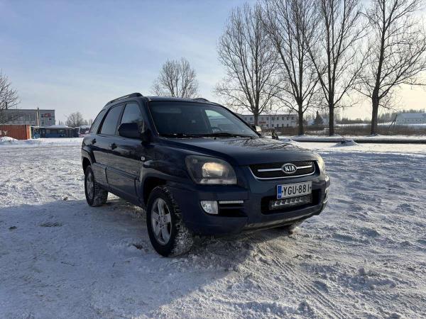 Синий Киа Sportage 2008 в Таураге, объемом двигателя 1.99 л и пробегом 415 тыс. км за 2900 €, фото 2 на AUTOMOTO.COM.LV
