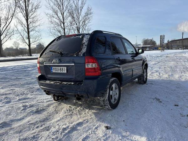 Синий Киа Sportage 2008 в Таураге, объемом двигателя 1.99 л и пробегом 415 тыс. км за 2900 €, фото 3 на AUTOMOTO.COM.LV
