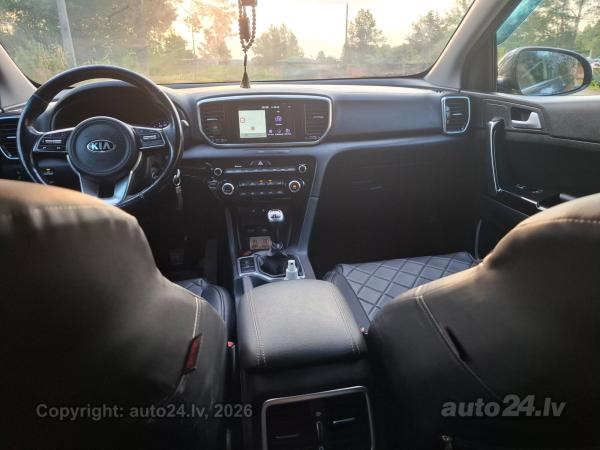 Синий Киа Sportage 2019 в Таллин, объемом двигателя 1.60 л и пробегом 80 тыс. км за 11500 €, фото 9 на AUTOMOTO.COM.LV