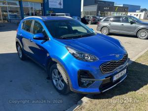 Blue Kia Sportage 2020 in Tallinn, with an engine capacity of 1.60 L and mileage of 94 thousand km for 15590 €, photo  on AUTOMOTO.COM.LV