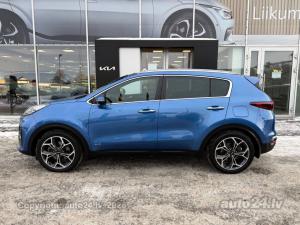 Blue Kia Sportage 2021 in Tallinn, with an engine capacity of 1.60 L and mileage of 88 thousand km for 21900 €, photo 1 on AUTOMOTO.COM.LV