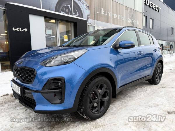 Zils Kia Sportage 2021 Tallina, ar dzinēja tilpumu 1.60 L un nobraukumu 60 tūkst. km par 19900 €, foto 1 vietnē AUTOMOTO.COM.LV