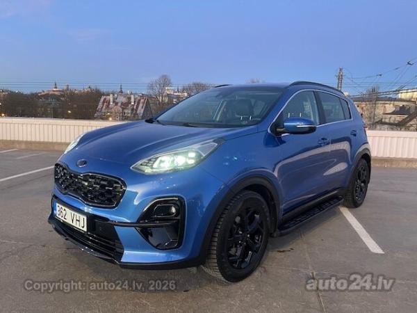 Zils Kia Sportage 2021 Tallina, ar dzinēja tilpumu 1.60 L un nobraukumu 42 tūkst. km par 20500 €, foto 1 vietnē AUTOMOTO.COM.LV