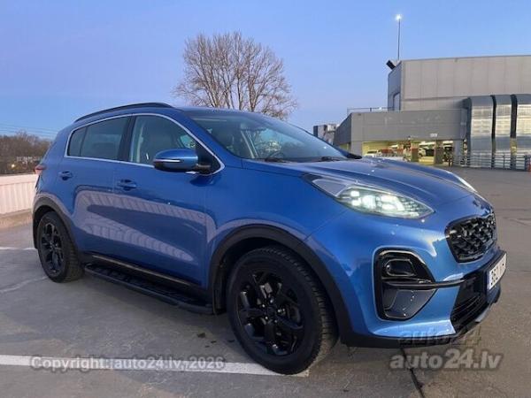 Zils Kia Sportage 2021 Tallina, ar dzinēja tilpumu 1.60 L un nobraukumu 42 tūkst. km par 20500 €, foto 3 vietnē AUTOMOTO.COM.LV
