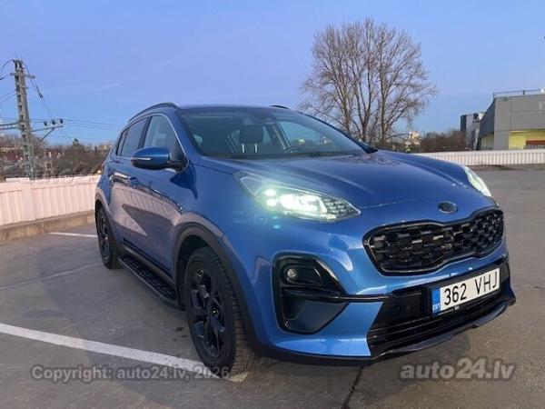 Zils Kia Sportage 2021 Tallina, ar dzinēja tilpumu 1.60 L un nobraukumu 42 tūkst. km par 20500 €, foto 4 vietnē AUTOMOTO.COM.LV