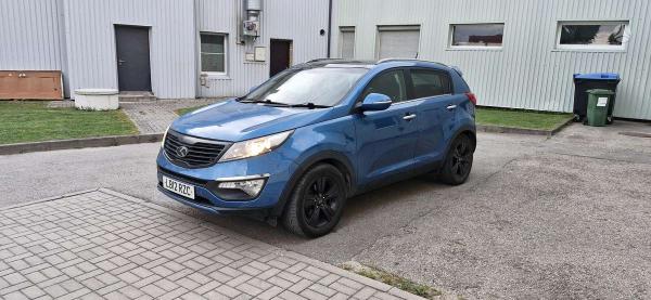Синий Киа Sportage 2012 в Шяуляй, объемом двигателя 1.69 л и пробегом 102 тыс. км за 2950 €, фото 1 на AUTOMOTO.COM.LV