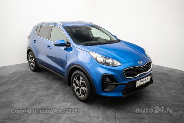 Blue Kia Sportage 2019 in Tallinn, with an engine capacity of 1.60 L and mileage of 214 thousand km for 12999 €, photo 3 on AUTOMOTO.COM.LV