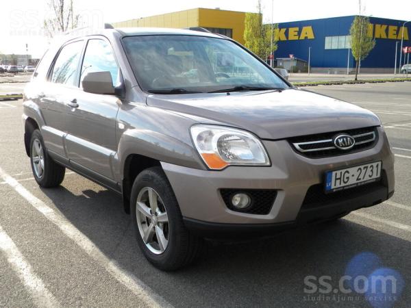 Коричневый Киа Sportage 2008 в Рига, объемом двигателя 2.00 л и пробегом 168 тыс. км за 3850 €, фото 1 на AUTOMOTO.COM.LV