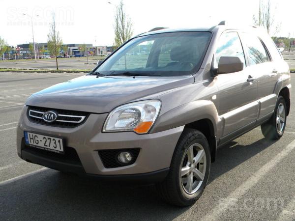 Коричневый Киа Sportage 2008 в Рига, объемом двигателя 2.00 л и пробегом 168 тыс. км за 3850 €, фото 2 на AUTOMOTO.COM.LV