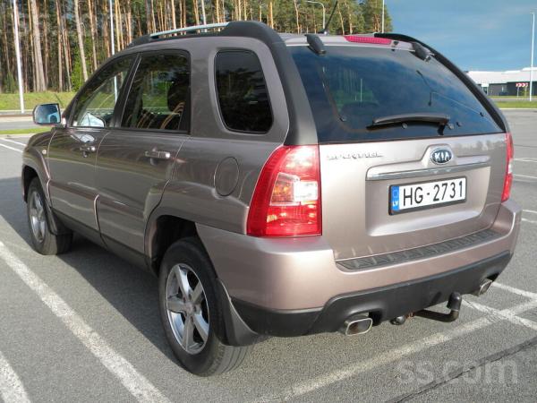 Коричневый Киа Sportage 2008 в Рига, объемом двигателя 2.00 л и пробегом 168 тыс. км за 3850 €, фото 3 на AUTOMOTO.COM.LV