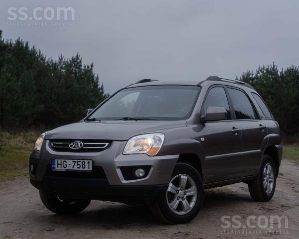 Brūns Kia Sportage 2009 Rīga, ar dzinēja tilpumu 2.00 L un nobraukumu 150 tūkst. km par 2500 €, foto 1 vietnē AUTOMOTO.COM.LV