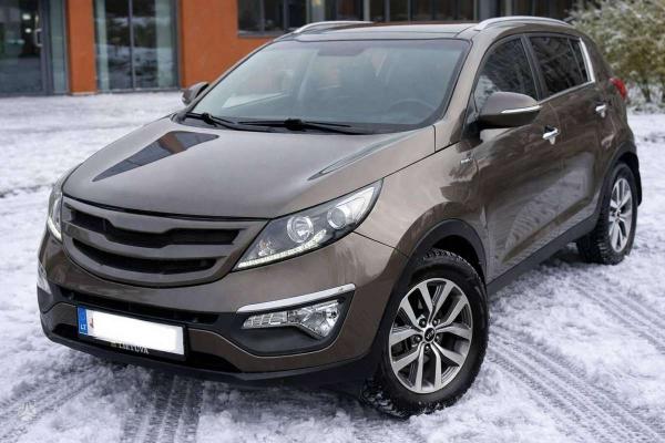 Коричневый Киа Sportage 2012 в Клайпеда, объемом двигателя 2.00 л и пробегом 168 тыс. км за 7950 €, фото 2 на AUTOMOTO.COM.LV