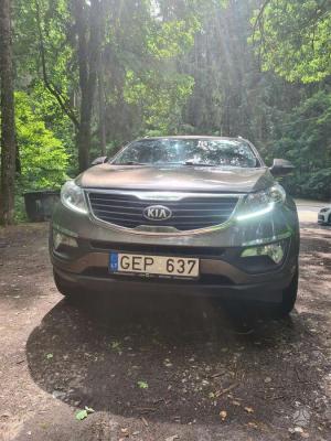 Brūns Kia Sportage 2012 Viļņa, ar dzinēja tilpumu 1.60 L un nobraukumu 360 tūkst. km par 5200 €, foto  vietnē AUTOMOTO.COM.LV