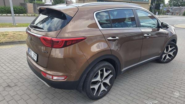 Коричневый Киа Sportage 2016 в Утена, объемом двигателя 2.00 л и пробегом 184 тыс. км за 11950 €, фото 6 на AUTOMOTO.COM.LV