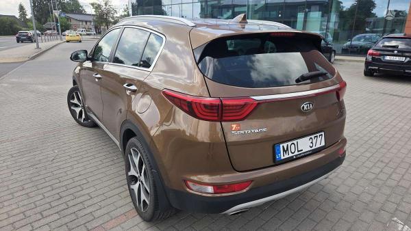 Коричневый Киа Sportage 2016 в Утена, объемом двигателя 2.00 л и пробегом 184 тыс. км за 11950 €, фото 7 на AUTOMOTO.COM.LV