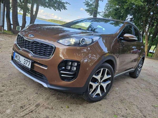 Brūns Kia Sportage 2016 Utena, ar dzinēja tilpumu 2.00 L un nobraukumu 183 tūkst. km par 11650 €, foto 1 vietnē AUTOMOTO.COM.LV