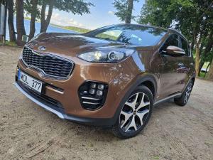 Brown Kia Sportage 2016 in Utena, with an engine capacity of 2.00 L and mileage of 183 thousand km for 11650 €, photo  on AUTOMOTO.COM.LV