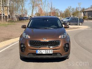 Brown Kia Sportage 2017 in Riga, with an engine capacity of 2.00 L and mileage of 331 thousand km for 8400 €, photo  on AUTOMOTO.COM.LV