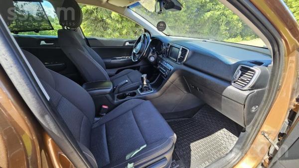 Brūns Kia Sportage 2017 Rīga, ar dzinēja tilpumu 1.70 L un nobraukumu 93 tūkst. km par 12500 €, foto 6 vietnē AUTOMOTO.COM.LV