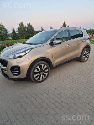 Brown Kia Sportage 2017 in Riga, with an engine capacity of 2.00 L and mileage of 183 thousand km for 11000 €, photo  on AUTOMOTO.COM.LV