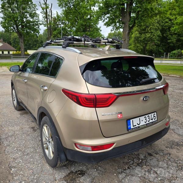Brūns Kia Sportage 2018 Valmiera, ar dzinēja tilpumu 1.60 L un nobraukumu 136 tūkst. km par 12300 €, foto 3 vietnē AUTOMOTO.COM.LV