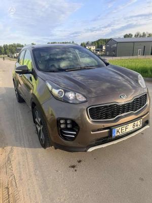 Brūns Kia Sportage 2018 Viļņa, ar dzinēja tilpumu 1.59 L un nobraukumu 144 tūkst. km par 13900 €, foto 1 vietnē AUTOMOTO.COM.LV