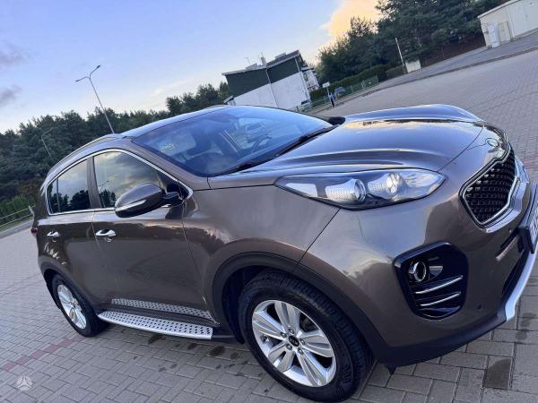 Brūns Kia Sportage 2018 Druskininkai, ar dzinēja tilpumu 1.59 L un nobraukumu 128 tūkst. km par 13650 €, foto 2 vietnē AUTOMOTO.COM.LV