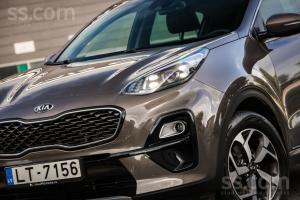 Brūns Kia Sportage 2019 Jelgava, ar dzinēja tilpumu 1.60 L un nobraukumu 136 tūkst. km par 12999 €, foto  vietnē AUTOMOTO.COM.LV