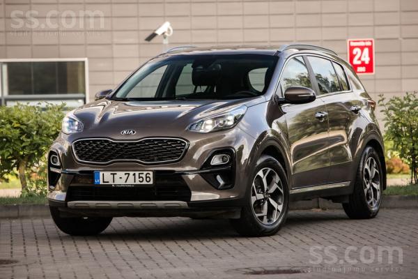 Коричневый Киа Sportage 2019 в Елгава, объемом двигателя 1.60 л и пробегом 136 тыс. км за 12999 €, фото 2 на AUTOMOTO.COM.LV
