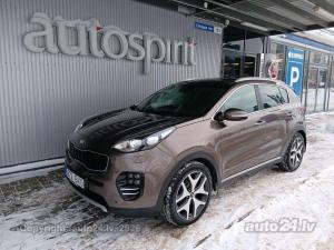 Brown Kia Sportage 2018 in Tallinn, with an engine capacity of 2.00 L and mileage of 109 thousand km for 16490 €, photo  on AUTOMOTO.COM.LV