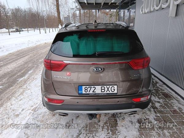 Brown Kia Sportage 2018 in Tallinn, with an engine capacity of 2.00 L and mileage of 109 thousand km for 16490 €, photo 4 on AUTOMOTO.COM.LV