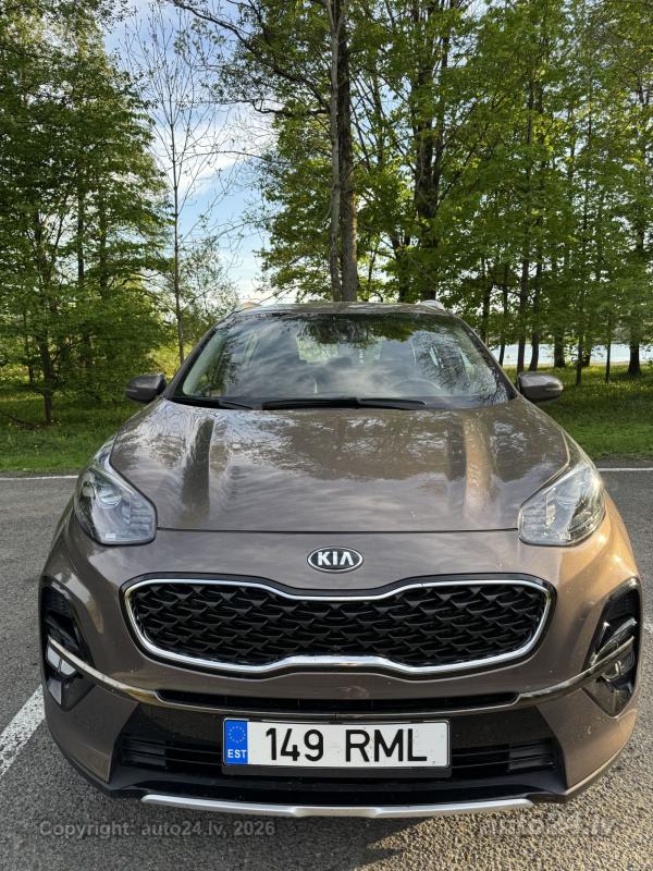 Brūns Kia Sportage 2021 Pērnava, ar dzinēja tilpumu 1.60 L un nobraukumu 29 tūkst. km par 17500 €, foto  vietnē AUTOMOTO.COM.LV