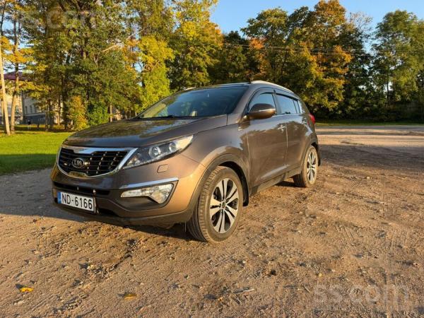 Коричневый Киа Sportage 2010 в Балви, объемом двигателя 2.00 л и пробегом 289 тыс. км за 8800 €, фото 3 на AUTOMOTO.COM.LV