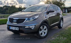 Коричневый Киа Sportage 2011 в Тарту, объемом двигателя 1.60 л и пробегом 215 тыс. км за 5900 €, фото  на AUTOMOTO.COM.LV