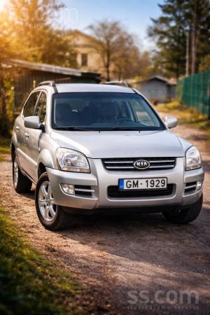 Kia Sportage 2007 Rīga, ar dzinēja tilpumu 2.00 L un nobraukumu 143 tūkst. km par 2299 €, foto  vietnē AUTOMOTO.COM.LV