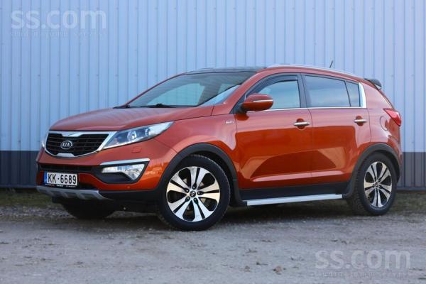 Kia Sportage 2012 in Riga, with an engine capacity of 2.00 L and mileage of 0 thousand km for 14400 €, photo 1 on AUTOMOTO.COM.LV