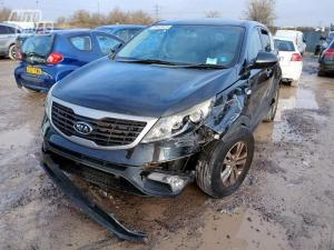 Киа Sportage 2013 в Утена, объемом двигателя 1.60 л и пробегом 110 тыс. км за 2100 €, фото  на AUTOMOTO.COM.LV