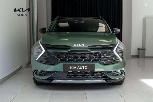 Green Kia Sportage 2022 in Vilnius, with an engine capacity of 1.60 L and mileage of 56 thousand km for 34900 €, photo 4 on AUTOMOTO.COM.LV