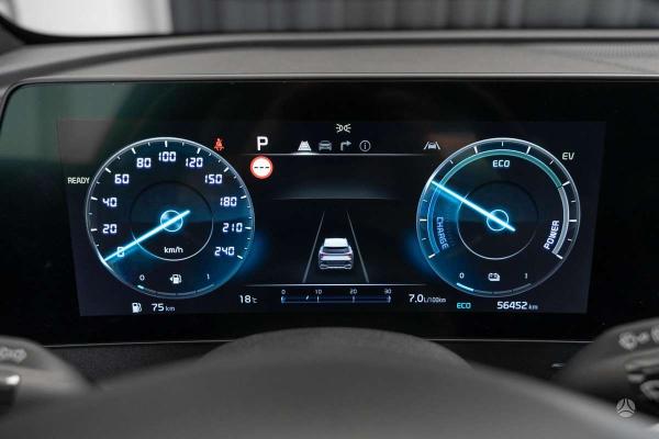 Green Kia Sportage 2022 in Vilnius, with an engine capacity of 1.60 L and mileage of 56 thousand km for 34900 €, photo 7 on AUTOMOTO.COM.LV