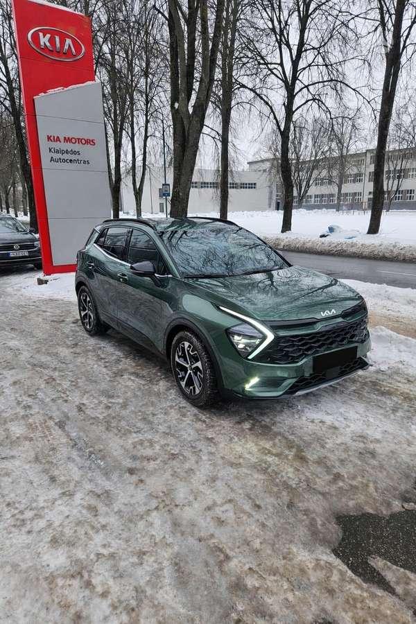 Zaļš Kia Sportage 2023 Klaipėda, ar dzinēja tilpumu 1.60 L un nobraukumu 36 tūkst. km par 28499 €, foto 1 vietnē AUTOMOTO.COM.LV
