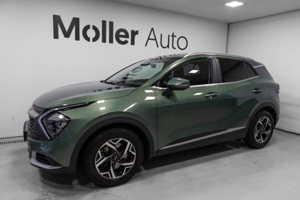 Green Kia Sportage 2023 in Vilnius, with an engine capacity of 1.60 L and mileage of 27 thousand km for 25500 €, photo 2 on AUTOMOTO.COM.LV