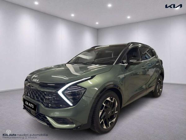 Зеленый Киа Sportage 2023 в Вильнюс, объемом двигателя 1.60 л и пробегом 41 тыс. км за 31900 €, фото 1 на AUTOMOTO.COM.LV