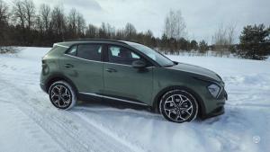 Зеленый Киа Sportage 2024 в Тракай, объемом двигателя 1.60 л и пробегом 20 тыс. км за 29200 €, фото 1 на AUTOMOTO.COM.LV