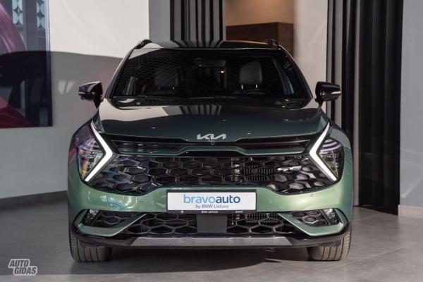 Green Kia Sportage 2024 in Kaunas, with an engine capacity of 1.60 L and mileage of 44 thousand km for 31771 €, photo 2 on AUTOMOTO.COM.LV